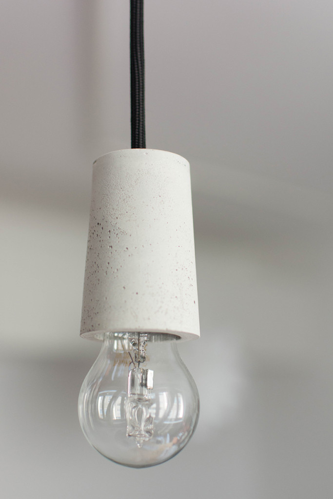 DIY: Selbstgemachte Lampe aus Beton - fashiontamtam.com
